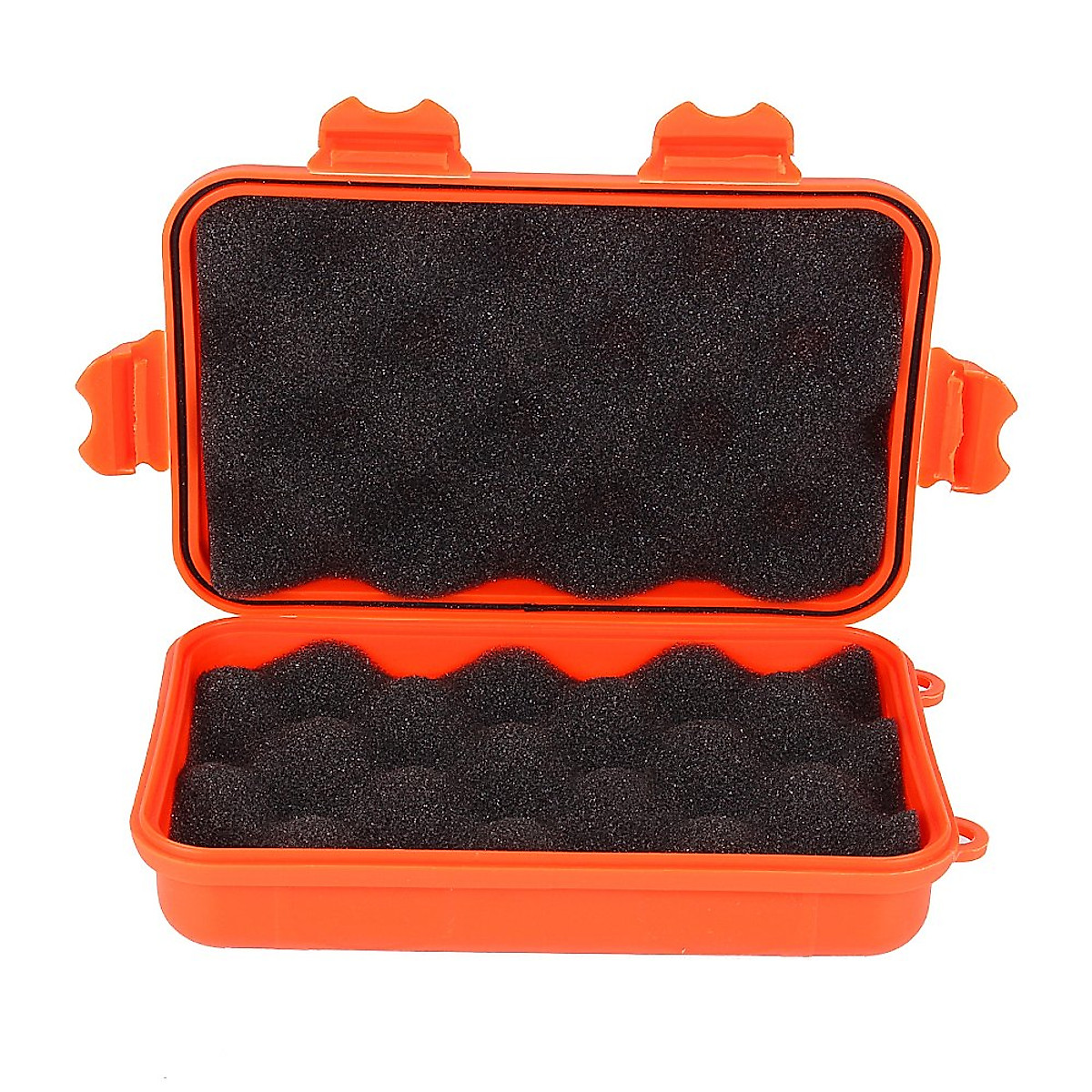 Yosoo Outdoor Waterproof Airtight Survival Storage Case Container Fishing Carry Box (Orange, L) Small Waterproof Case Small Waterproof Container