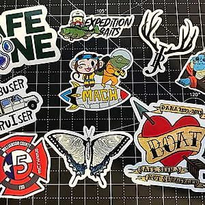 Custom Design Your Own Waterproof Die-Cut Vinyl Stickers Labels - Personalized with Image, Photo, Text or Logo,Dishwasher Safe, Fade & UV Resistant.