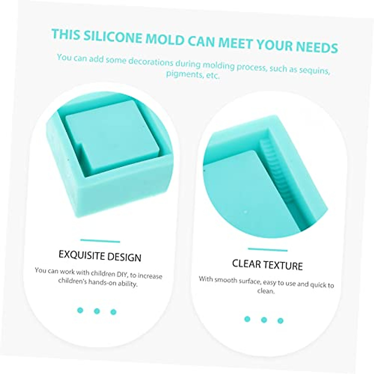 Silicone Flower Pot Mold Pot Planter Silicone Tray Mold Square Stand Candle Holder Crystal Resin Tray DIY Silicone Mold Flower Pot Silicone Mold Succulent Plants Holder Mold