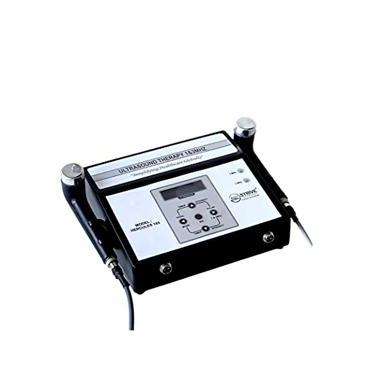 Strive Enterprises 1 &3 MHz Ultra-Sound Th-erapy Machine Ultra-Sound The-rapy Machine 103MHz (White)