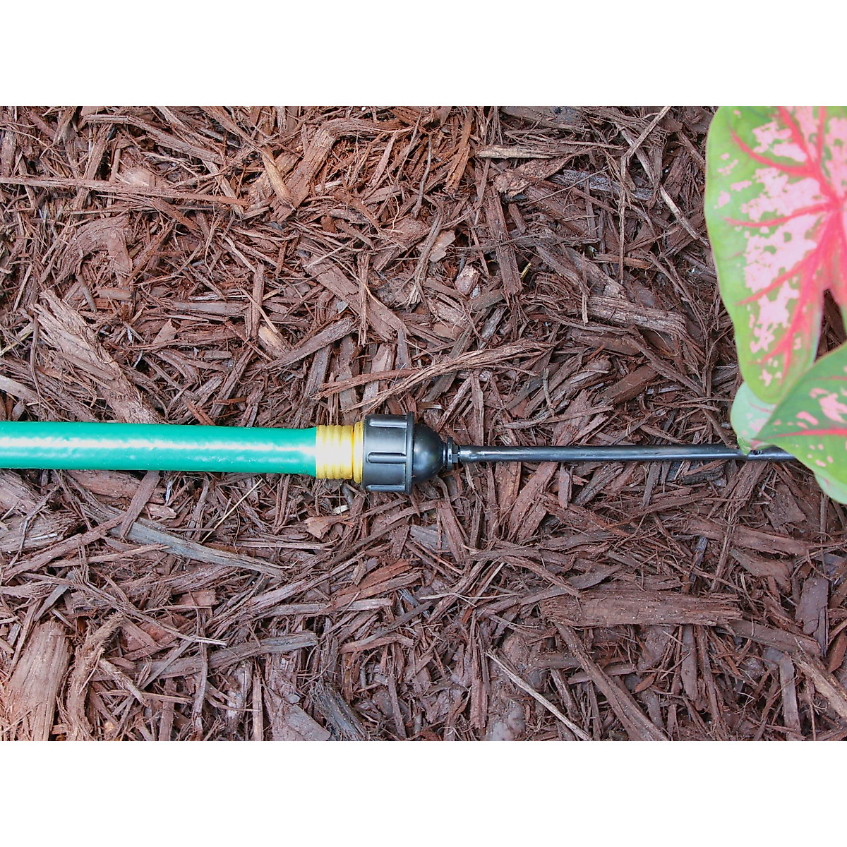 Habitech 3-Pack 1/4 Inch Drip Irrigation Tubing to Faucet/Garden Hose Adapter - Connector Fittings for 1/4" Tubing x 3/4" FHT