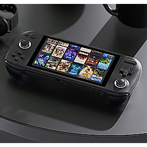 AYANEO Air PRO (AMD R5-5560U)- 5.5 Inches OLED Handheld PC Game Console Win 11 Laptop Touch Screen Video Game Console, CPU AMD Ryzen 5 5560U Processor Tablet PC,16GB RAM, 512GB Storage (Polar Black)