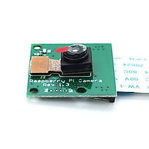 DEVMO 2 Pcs 5 Million Pixels CSI Interface Camera Module with 15cm 6 Inch Flexible Cable Compatible with Raspberry Pi 3, 3B+, 4 and Model A/B/B+