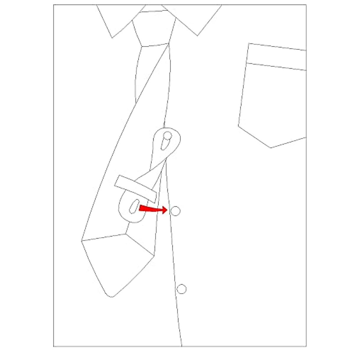 30 Pack GINFH Mens Tie Clip Invisible Tie Stays tie Holder Alternative to Tie Bars Tie Clips Personalized tie clip (30)