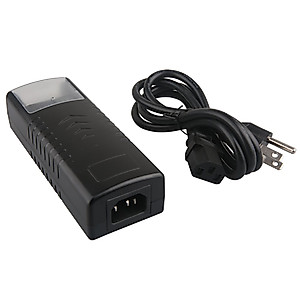 EVERSECU 4 Channel CCTV Camera Power Supply 5 Amp Distribution Power Supply 90V-264VAC Input to 12V-13.8VDC Output Security Camera Power Adapter with PTC Fuse