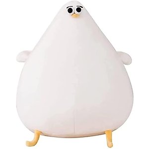 TBATQUIL Chubby Plush Seagull Pillow Cute Fat Chicken Plush Toys, Funny Plush Stuffed Animal Cartoon Plush Toys Kids Boys Girls Festival Gifts (15.74inches)