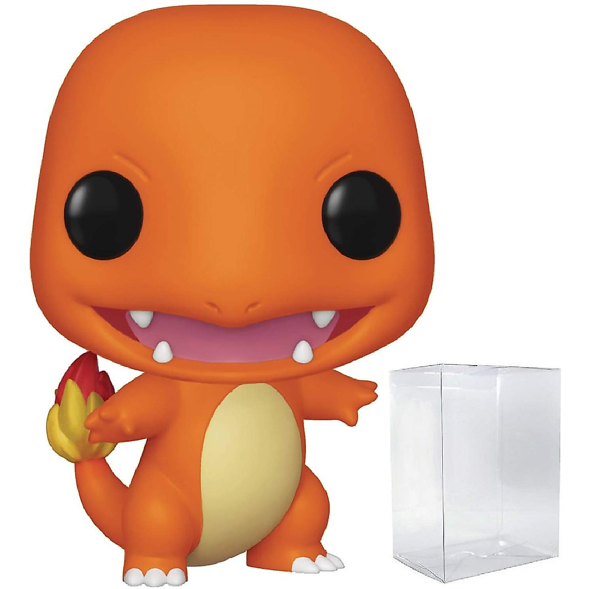 Pokemon - Charmander Funko Pop! Vinyl Figure (Bundled with Compatible Pop Box Protector Case) Multicolor 3.75 inches