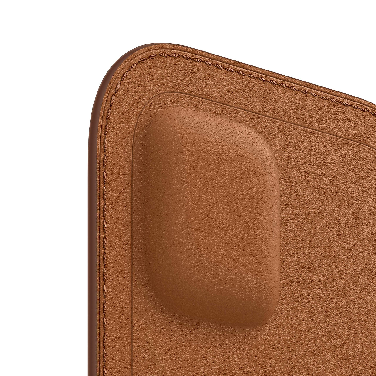 Apple iPhone 12 mini Leather Sleeve with MagSafe - Saddle Brown