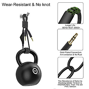 Iootmoy Replacement 2.0M Astro A10 Volume Cable Cord with Volume Control Function Also Works with A40/A40TR Gaming Headsets Xbox one ps4 Controller