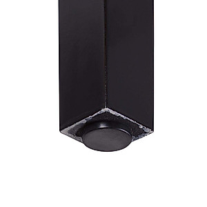 AW Piano Bench Stool Dual Leather Padded Keyboard Organ Duet Chair Seat Double Throne Storage Capacity 400 lbs 29.3x13.3x19 Black