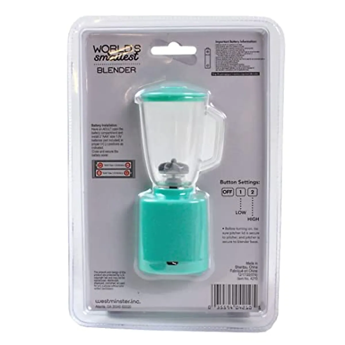 World's Smallest Real Working Blender