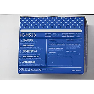 iClever Smiley Kids Headphones Wired, 85/94dB Volume Limited, Over-Ear Headphones for Kids with Share Port, Stereo Sound, Foldable Kids Headphones for School/Travel/iPad/Fire Tablet, Blue