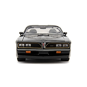 Jada Toys Fast & Furious 1:24 1977 Pontiac Firebird Die-cast Car, Toys for Kids and Adults, Black