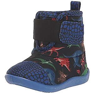 Western Chief Baby Pollywog Infant Boot Rain, Black, US 4-5 Unisex