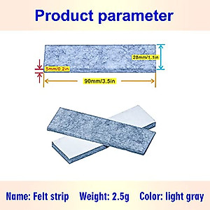 Aneaseit 32PCS Anti-Vibration and Soundproof Pads for Bed Frame, No More squeaking, Protects Walls from Knocks, Bedside Anti Shake Tool for Beds Cabinets Sofas, Easy Install (3.5" x 1.1" x0.2")