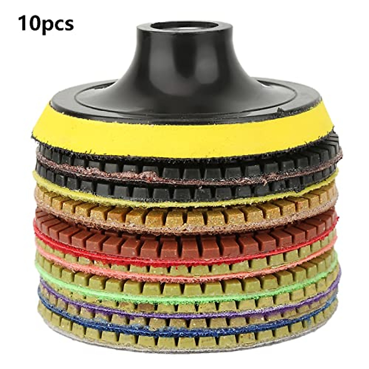 10Pcs Concrete Grinding Wheel Angle Grinder Concrete Grinder Grinding Wheel Concrete Sander Polishing Grinding Cup Wheel Diamond Grinding Wheel 100mm