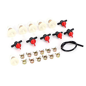 Fuel Shut Off Valve, Shut Off Valve Clamp Easy to Install High Accuracy for Home for Garden Tool