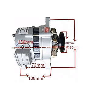 DC 220V-260V 600W-1300W Permanent Magnet Generator Brushless Constant Voltage Household Generator Aluminum Alloy Brushless Permanent Magnet Constant Voltage Generator