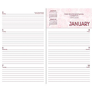 Posh: Floral Abundance 2020-2021 Monthly/Weekly Planning Calendar