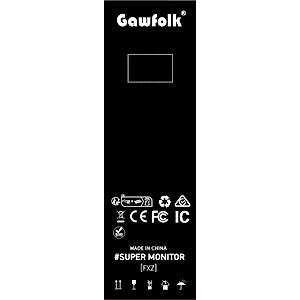 Gawfolk 2K 165Hz Curved Monitor, 27 Inch QHD 2560x1440p 144Hz Gaming Monitor with AMD FreeSync, Flicker-Free, 2X HDMI 2.0, DP 1.4, Ultra-Thin Frameless 1800R Screen PC Monitor