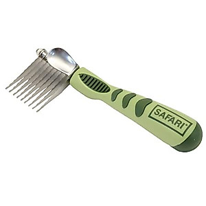 Coastal Pet Safari Dog De-Matting Comb - Dog Grooming Brush for Coarse or Long Coats - For Small and Large Dogs - One Size