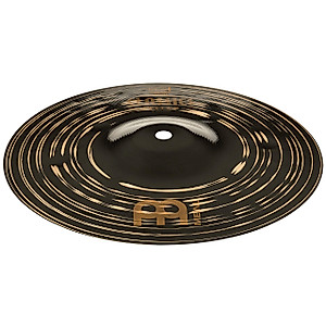 Meinl 10" Splash Cymbal - Classics Custom Dark - Made in Germany, 2-YEAR WARRANTY (CC10DAS)