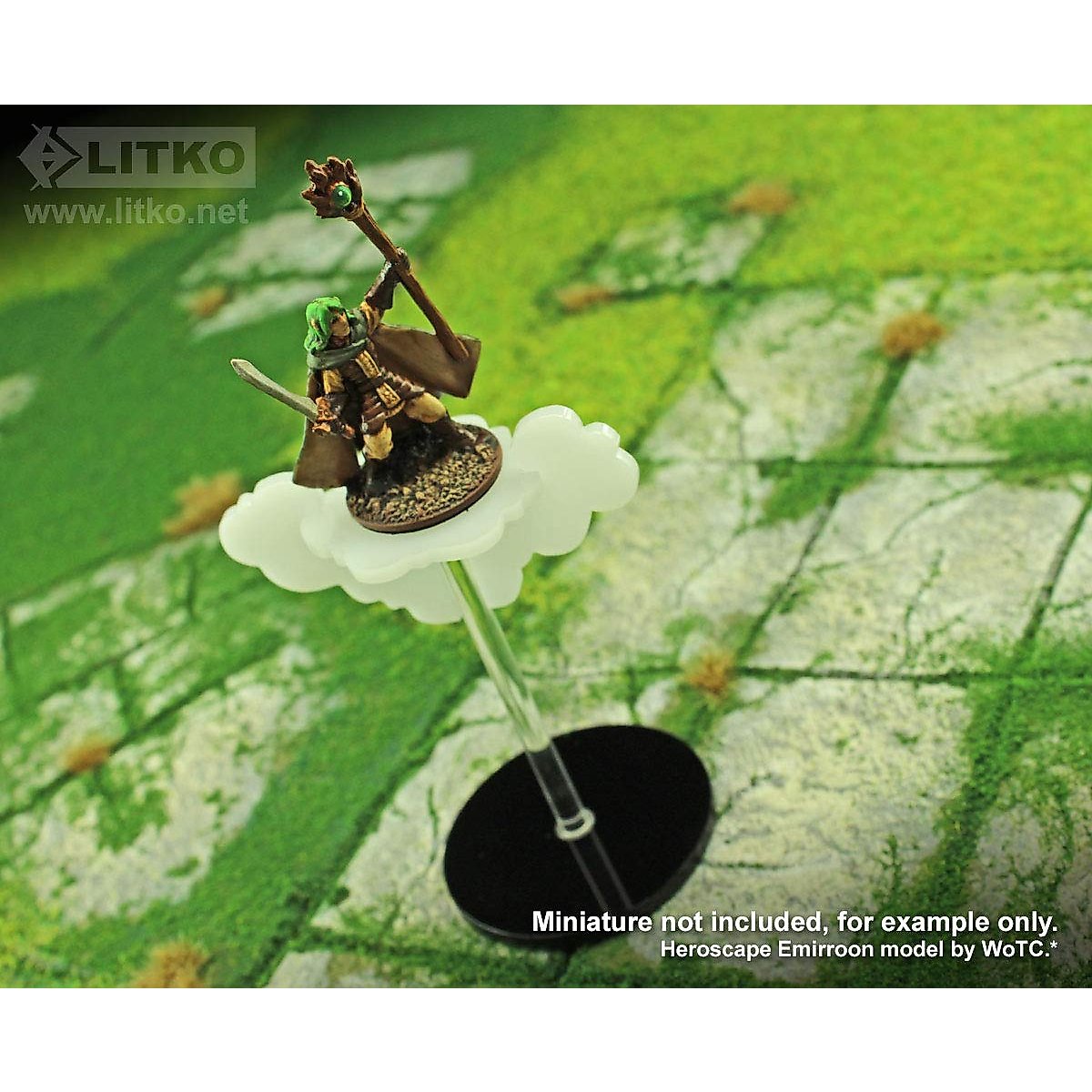 LITKO Character Mount | Wonderous Item | Role-Playing Games | Compatible with Dungeons & Dragons and Pathfinder Games (Flying Cloud)