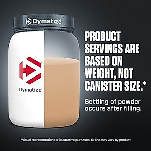 Dymatize Super Mass Gainer Protein Powder, 1280 Calories & 52g Protein, 10.7g BCAAs, Mixes Easily, Tastes Delicious, Rich Chocolate, 6 lbs