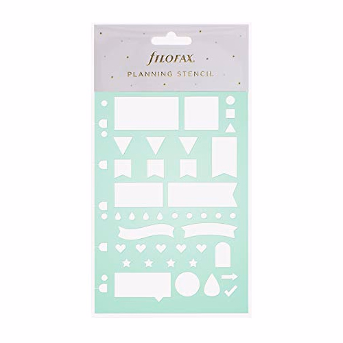 Filofax Planning Stencil Sheet