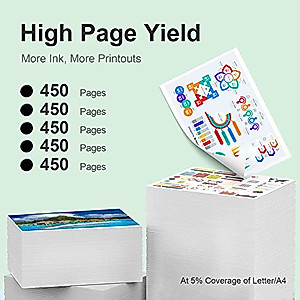 MS DEER Compatible LC3013 BK Ink Cartridges Replacement for Brother Ink Cartridges LC 3013 LC3011 3011 LC3013BK for MFC-J895DW MFC-J497DW MFC-J491DW MFC-J690DW Printer 5 Black