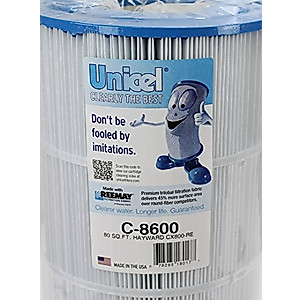 Unicel C-8600 Filter Cartridges Hayward Star Clear II C1500 CX800RE PA80 (4Pack)