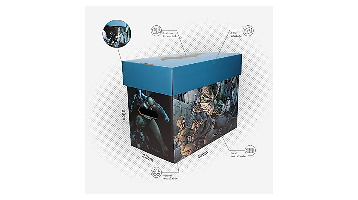 Batman Jim Lee Comics Box - Acid-Free Comic Storage