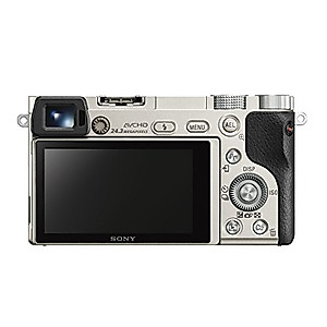 Sony Alpha a6000 Mirrorless Digital Camera with 16-50 mm Lens 24.3MP (Silver)