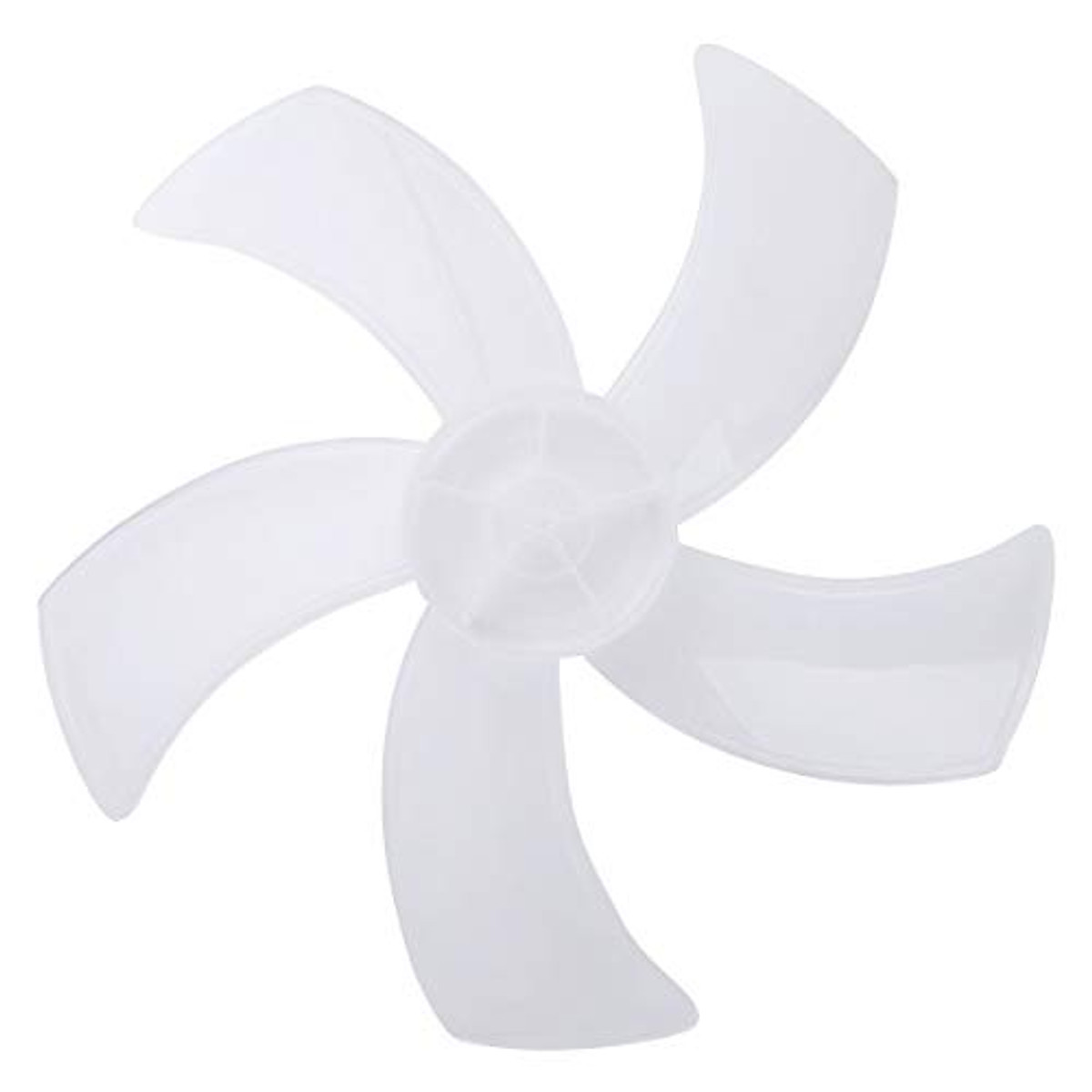 YiZYiF Universal Plastic 5 Leaves Fan Blade Household Standing Pedestal Fan Table Fanner Replacement Part General Accessories Clear 16 inches