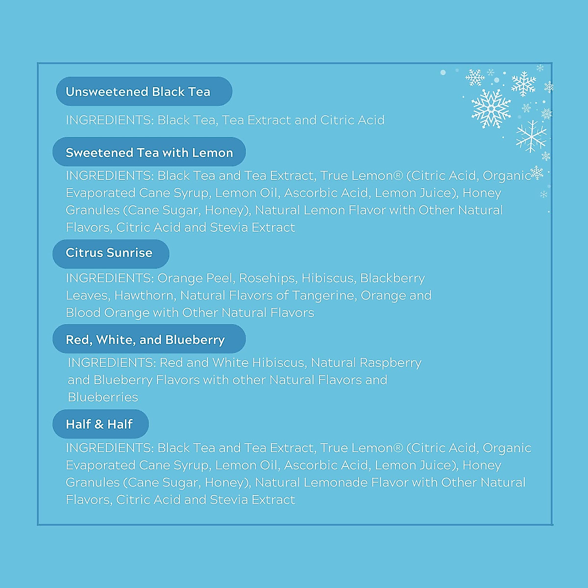 Celestial Seasonings Cold Brew Variety Pack, 6 Count