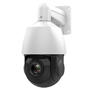 VIKVIZ 4K 8MP PTZ POE IP Camera Outdoor,Pan Tilt 18X Optical Zoom, Human Auto Tracking,Human/Vehicle Detection,Two-Way Talk,328ft IR Night Vision,PTZ Security Camera with MicroSD 512GB
