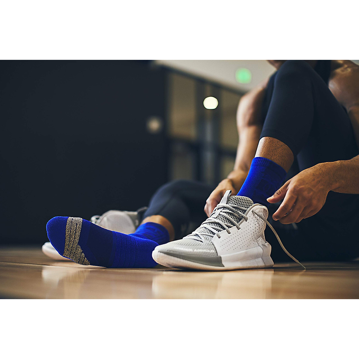 Under Armour Adult Playmaker Mid-Crew Socks, 1-Pair , Red/Cardinal , X-Large