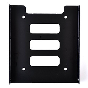 UCEC SSD Mounting Bracket kit 2.5 to 3.5 Hard Drive Adapter (SATA Data Cables and Power Cables Included) (2 x Bracket Conversion Frame)