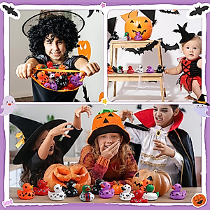 Jerify 12 Pcs Mini Rubber Ducks 2 Inch Halloween Rubber Ducks Assorted Duckies Halloween Themed Bathtub Toys Rubber Ducky for Boys Girls Birthday Gifts Trick or Treat Supplies Goodie Bag Fillers