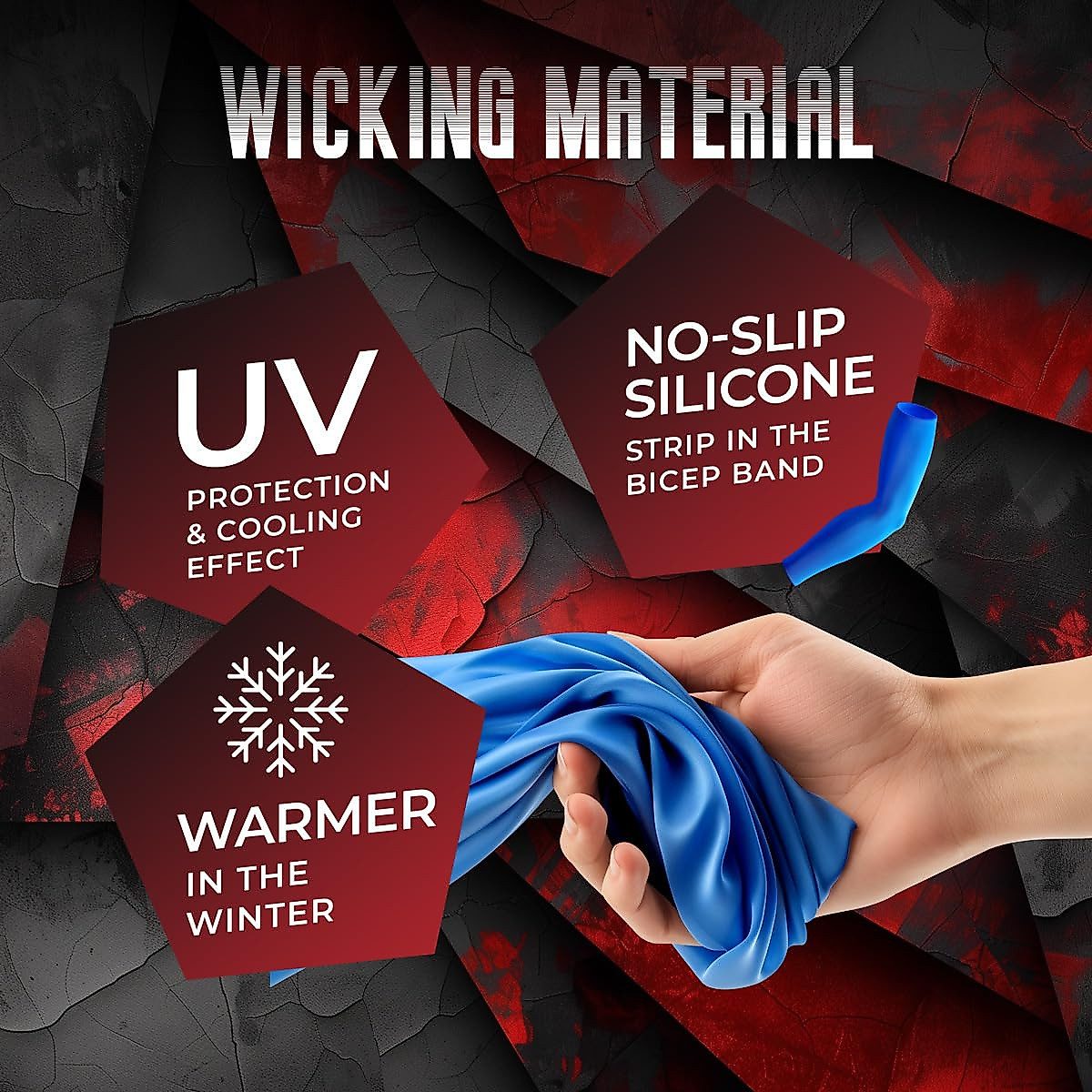 Baseball Arm Sleeve Youth & Adult 1 Pair | Football Basketball Cycling Tennis