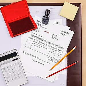 Carter's Felt Red Stamp Pad, 2.75 x 4.25 Inch Ink Pad (21071)