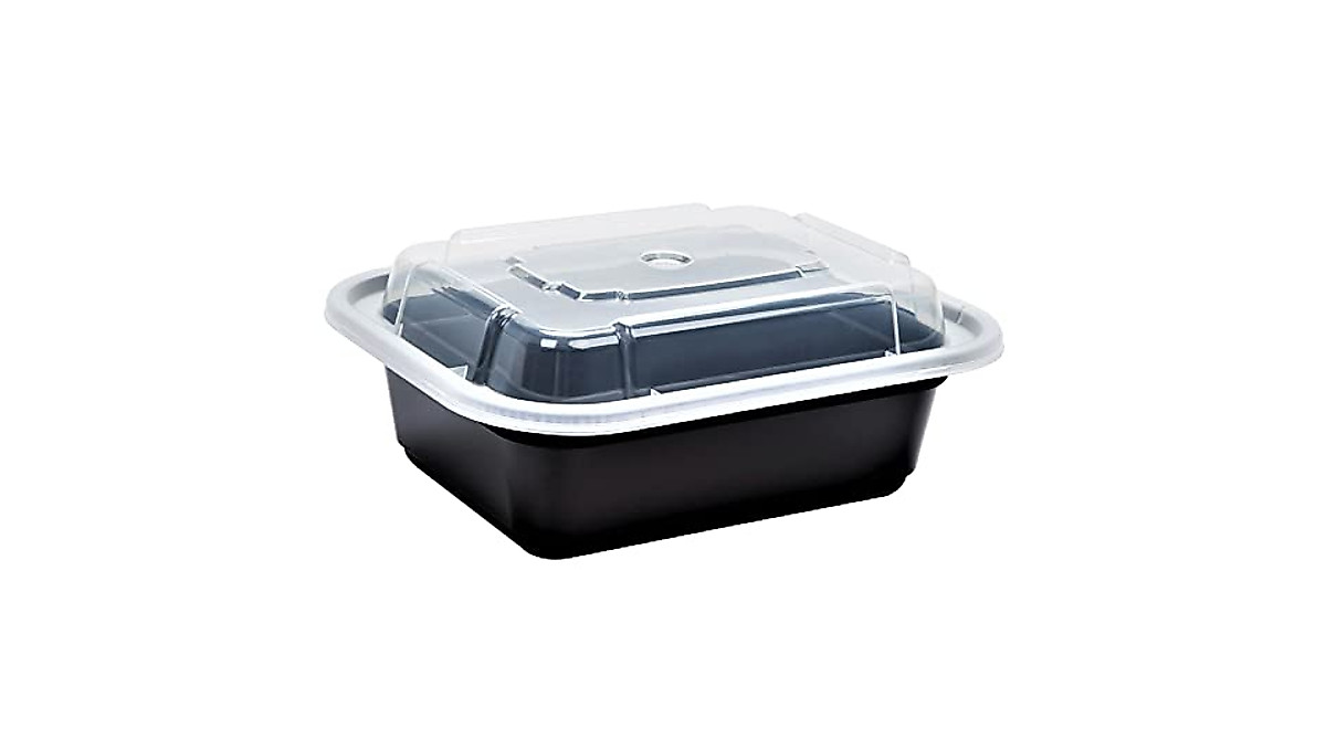 Microwavable Food Storage Containers - Pack of 10