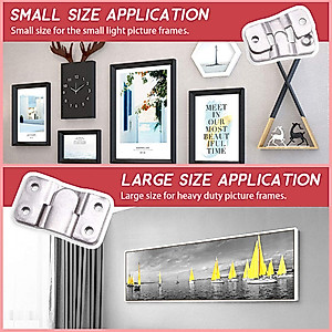 Hilitchi 120Pcs Assorted Metal Universal Sectional Sofa Interlocking Furniture Connector Bracket with Screws