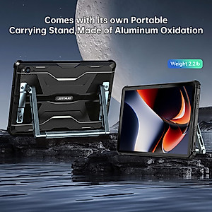 OUKITEL RT6 10.1in 20000mAH/77WH Android13 Tablet,14GB+256GB(1TB) 1200×1920 FHD+ Rugged Tablet,16MP+16MP Camera 8-core 4G LTE Waterproof Tablet/33W Fast Charging/OTG/Reverse Charge/T-Mobile/Wi-Fi