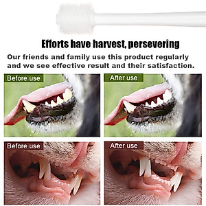 FinYii 360-Degree Soft Yorkie Toothbrush, Small Dogs Puppy Toothbrush (Colors Varie)