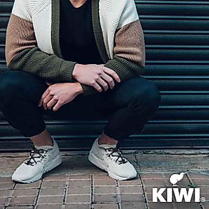 KIWI Sneaker No-Tie Shoe Laces, Black, One Size Fits All, 1 Pair