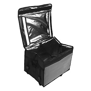 Insulated Bag for Food Delivery, Waterproof Large Capacity Hot and Cold Insulated Grocery Bag for Catering, Restaurants, Delivery Drivers, etc (80L)