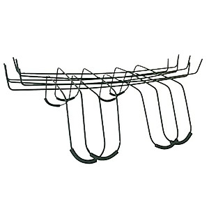 Floral Tombstone Hugger 12 in x 17 in Wire Memorial Rustproof Galvanized Gravestone Saddle Cemetery Headstone Saddle (10)