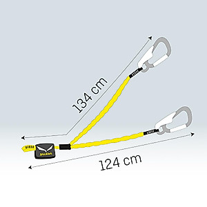 Salewa 00-0000000974 Set via Ferrata Ergo Core, Silver/Royal Blue, U