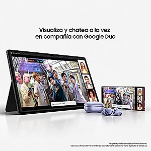 Samung Galaxy Tab S8+ 5G WiFi+LTE Factory Unlocked Tablet SM-X806B 12.4 Inch, 256GB Internal Memory, 8GB RAM, Android Tablet Including S Pen EU/UK Model International Version (Pink)